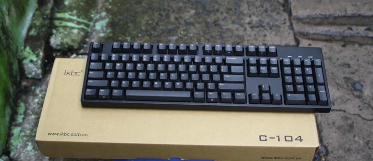 IKBC C104 - Bàn Phím Cơ Fullsize Cherry Switch - Màu Đen - Gearzone.vn