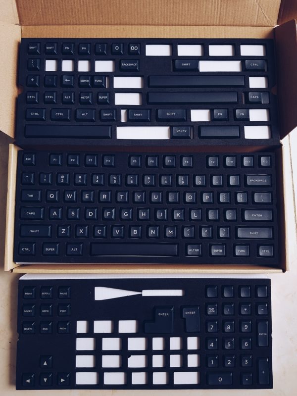 Keycap DSA Black (145 keys) - Shop bàn phím cơ Gearzone.vn