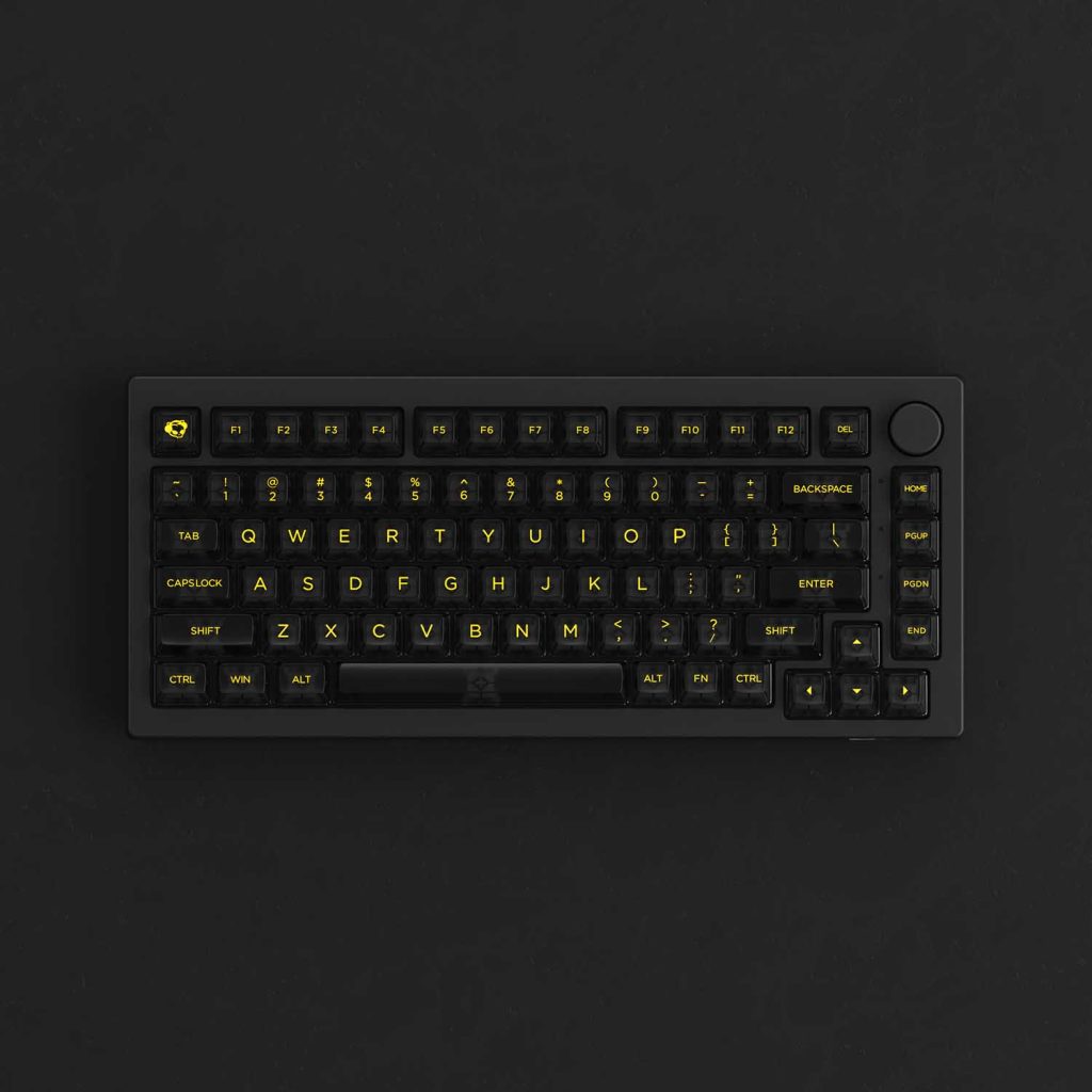 Keycap Akko Black Clear ASA Fullset (155 Nút) - Gearzone.vn