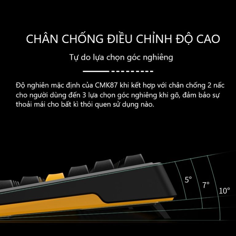 Bàn Phím Cơ CMK87 CPM - 3Mode - Gearzone.vn