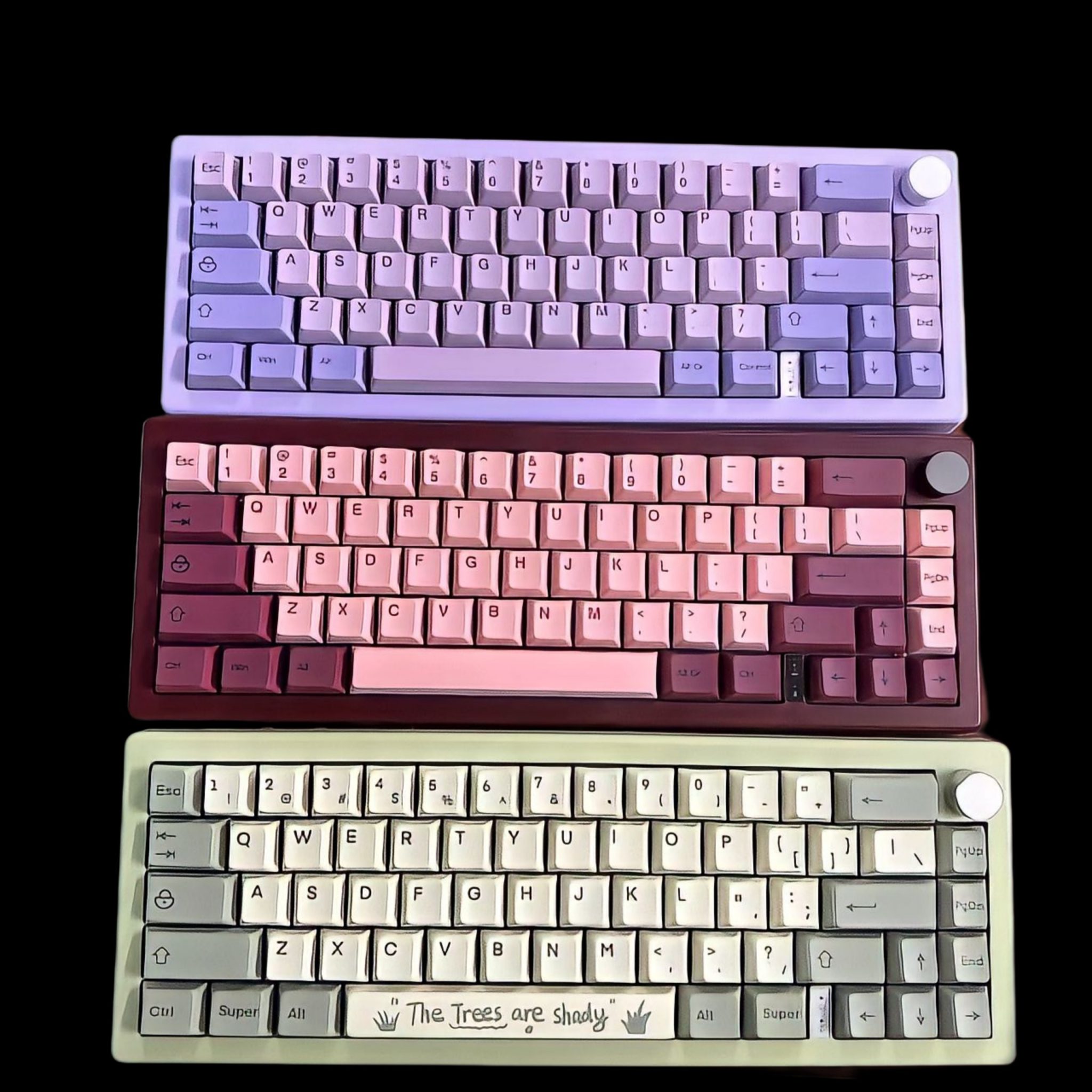 Kit Zuoya GMK67 - Mạch xuôi, 3Mode, Gasket - Gearzone.vn