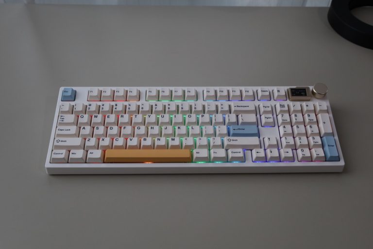 Bàn phím cơ NJ98 Keydous: Thiết kế đẹp, nhiều tính năng, giá tốt ...