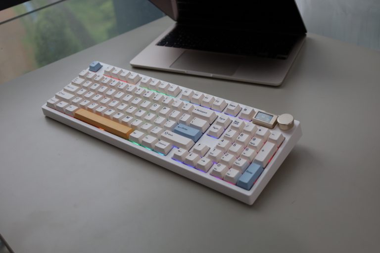 Bàn phím cơ NJ98 Keydous: Thiết kế đẹp, nhiều tính năng, giá tốt ...