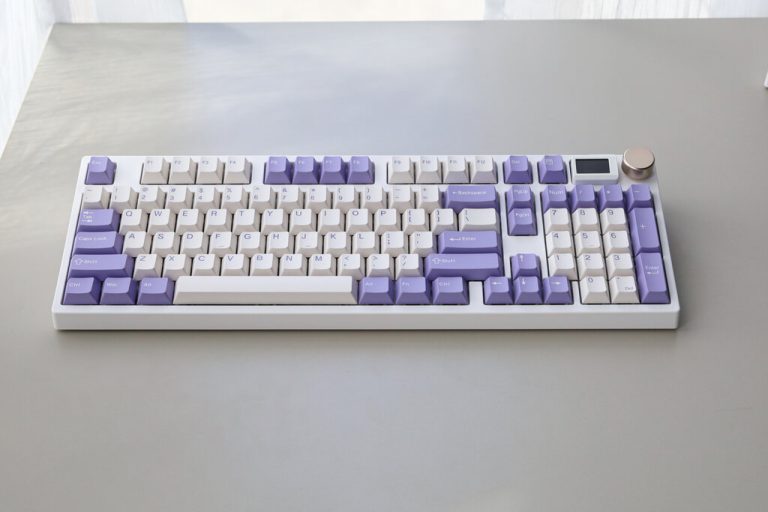 Bàn phím cơ NJ98 Keydous: Thiết kế đẹp, nhiều tính năng, giá tốt ...