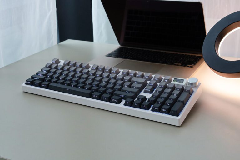 Bàn phím cơ NJ98 Keydous: Thiết kế đẹp, nhiều tính năng, giá tốt ...