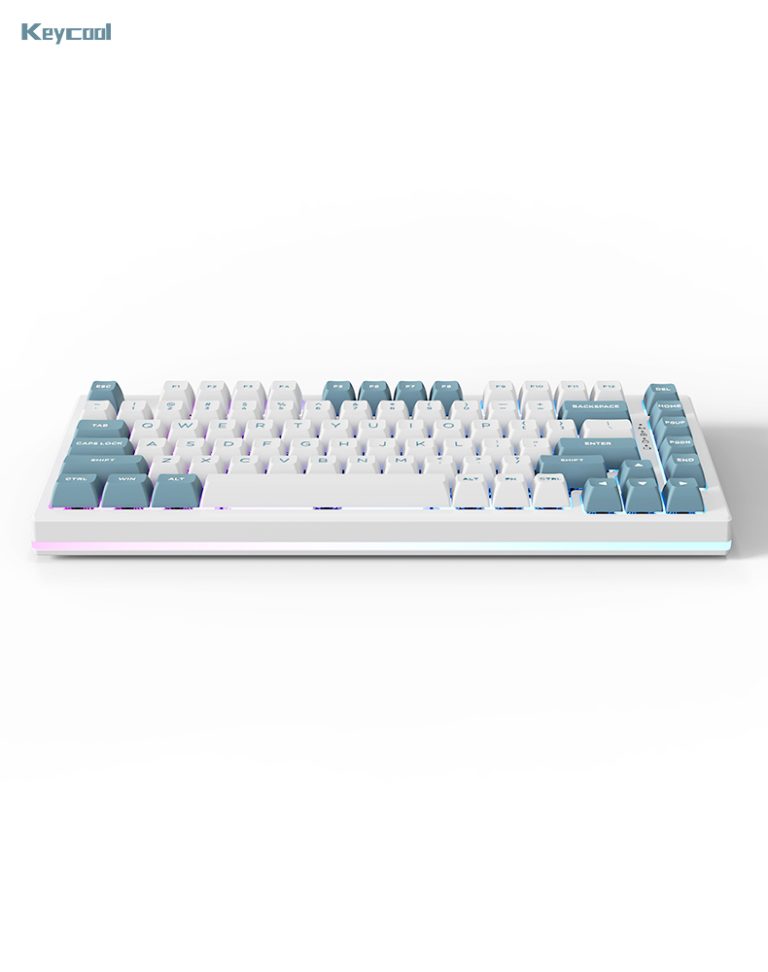 Bàn Phím Cơ Keycool Y75 - 3Mode, Mạch Xuôi, Led Viền RGB - Gearzone.vn